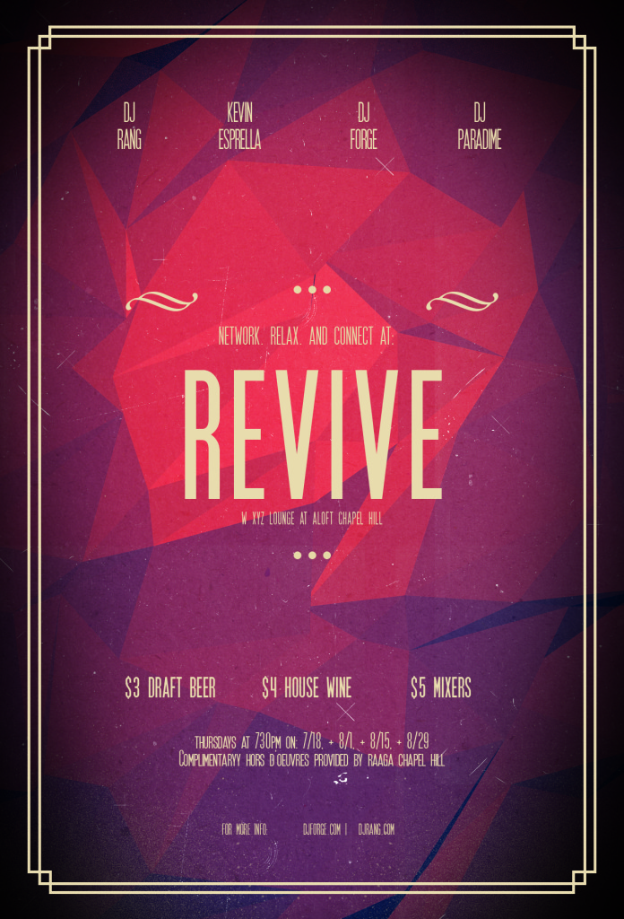 Revive at Aloft Hotel [Chapel Hill] - DJ Forge